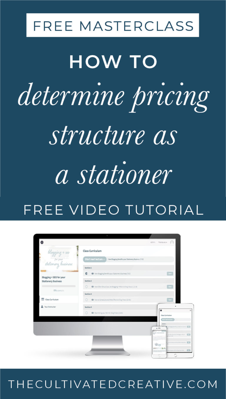 Determining Your Pricing Structure as a Stationer