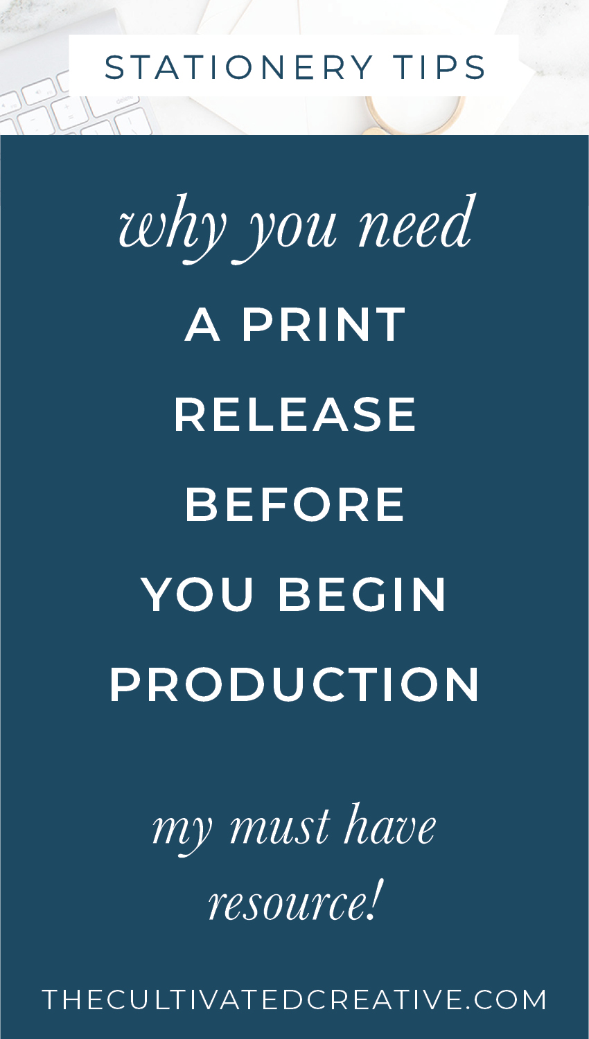 Why You Need a Print Release Before Production as a Stationer